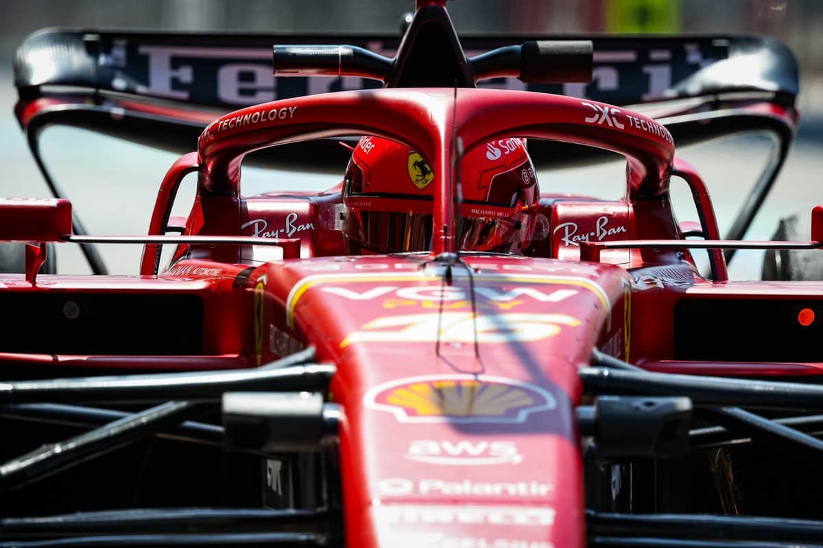 Ferrari a introduit une innovation originale sur la SF24