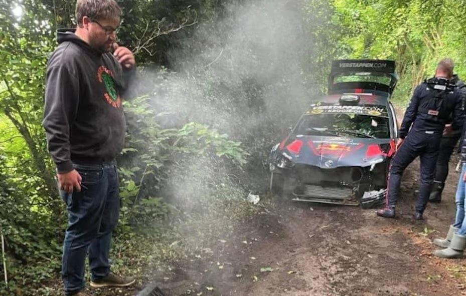 VIDÉO : Crash de Jos Verstappen lors d’un rallye en Belgique